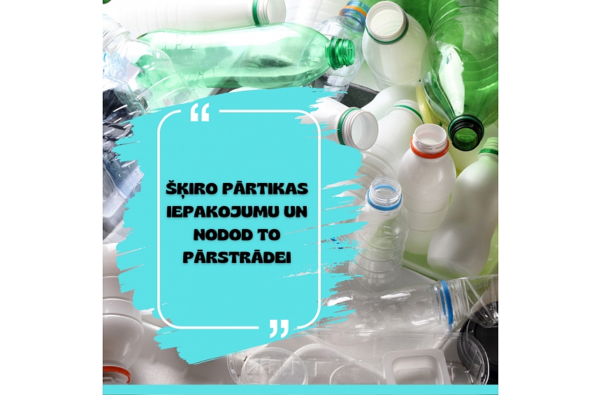 Pārtikas iepakojumam jākļūst par izejvielām